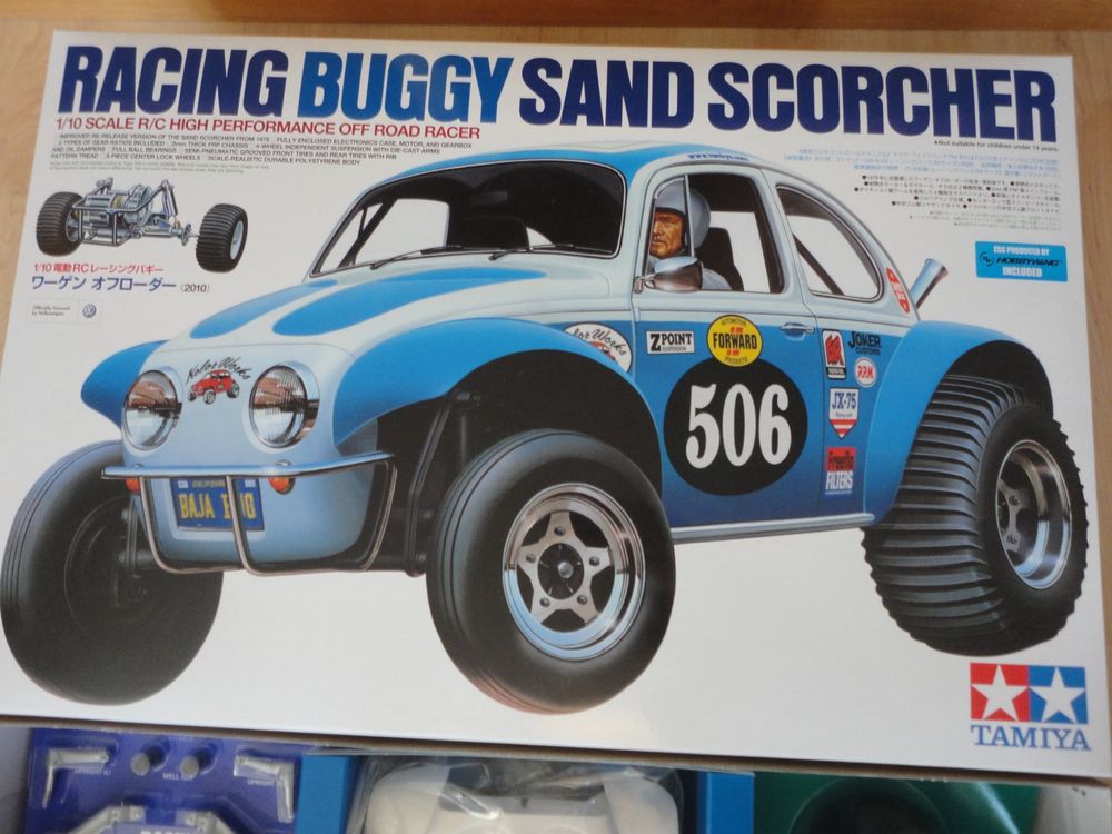Tamiya Sand Scorcher 1/10 RC Bausatz - Käfer Buggy Klassiker (Neu und ...