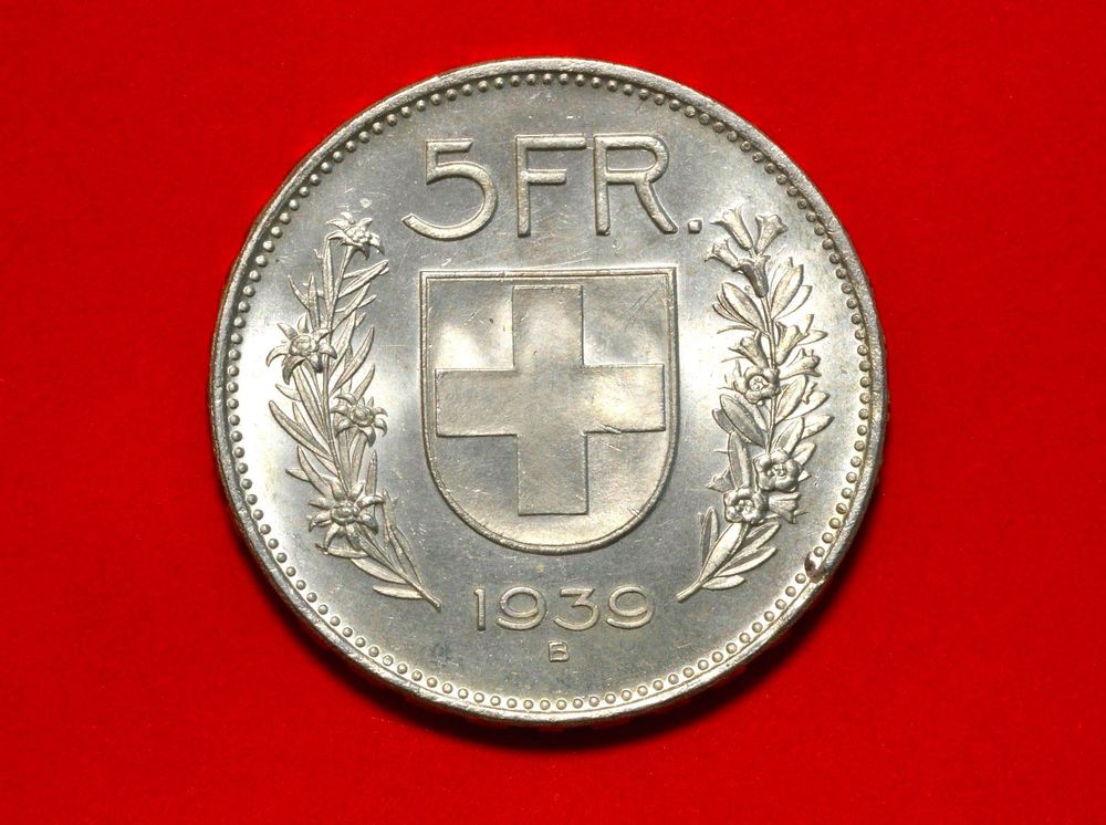 5 Franken 1939 | Kaufen auf Ricardo