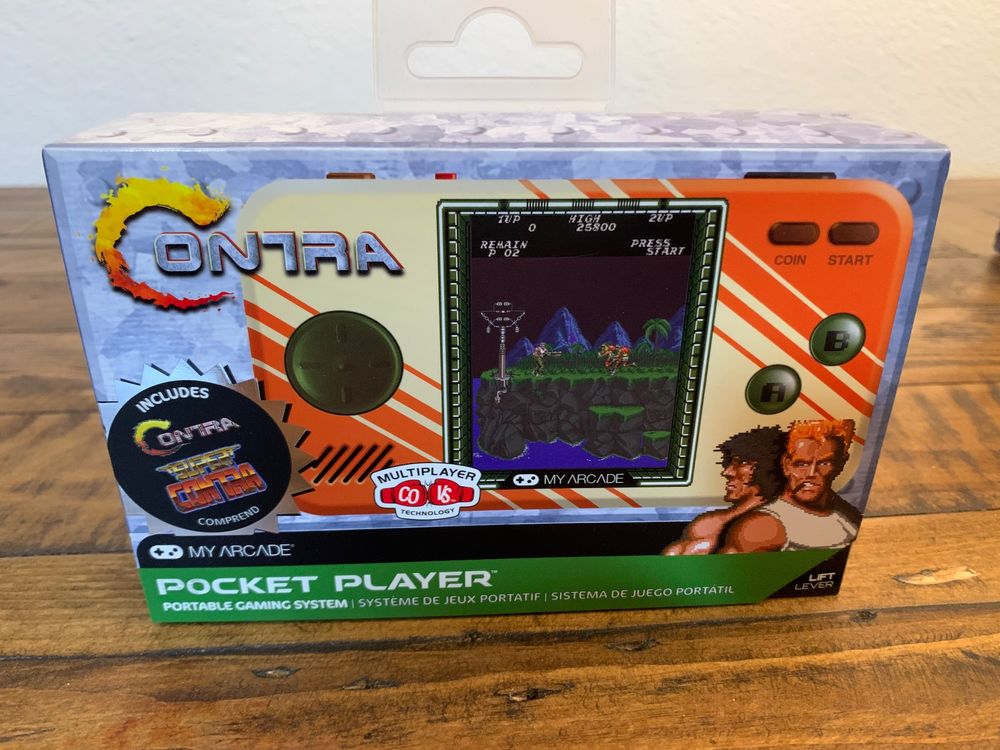 Contra Pocket Player (NEU !!!) My Arcade - Selten (Neu und ...