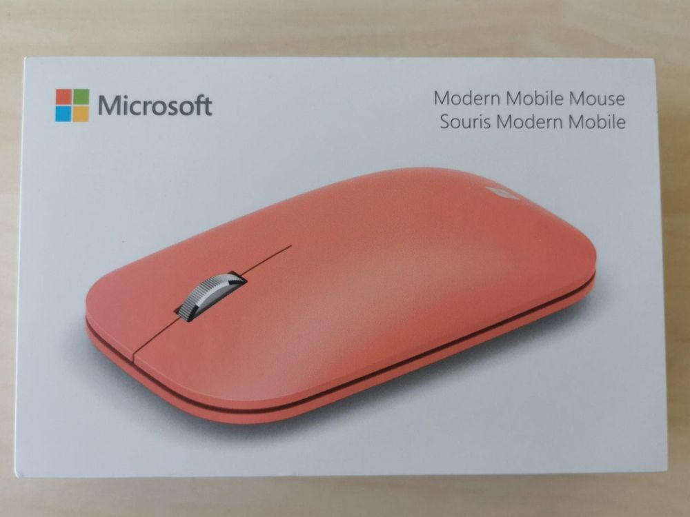 Microsoft Modern Mobile Mouse Peach KTF-00041 Bluetooth neu | Kaufen ...