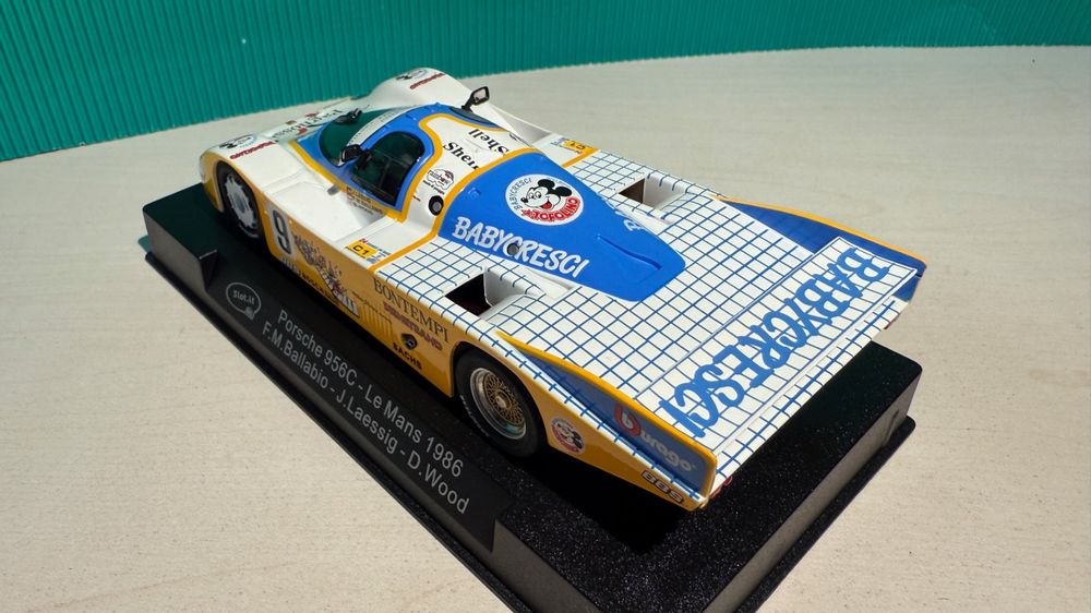 Porsche 956C – BONTEMPI «Le Mans 1986» - Slot.it 1:32 (Neu (gemäss ...