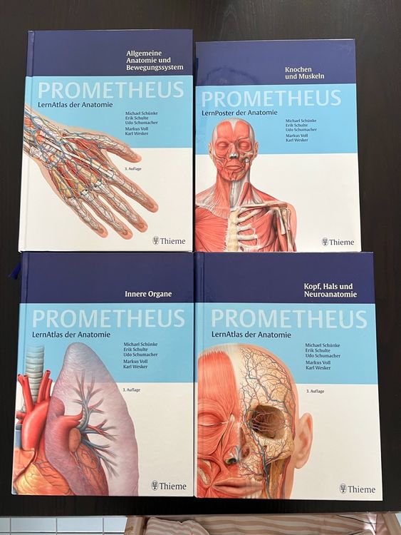 Prometheus Lernpaket Anatomie inkl. Poster (Gebraucht) in Villmergen für CHF 40 – mit Lieferung ...