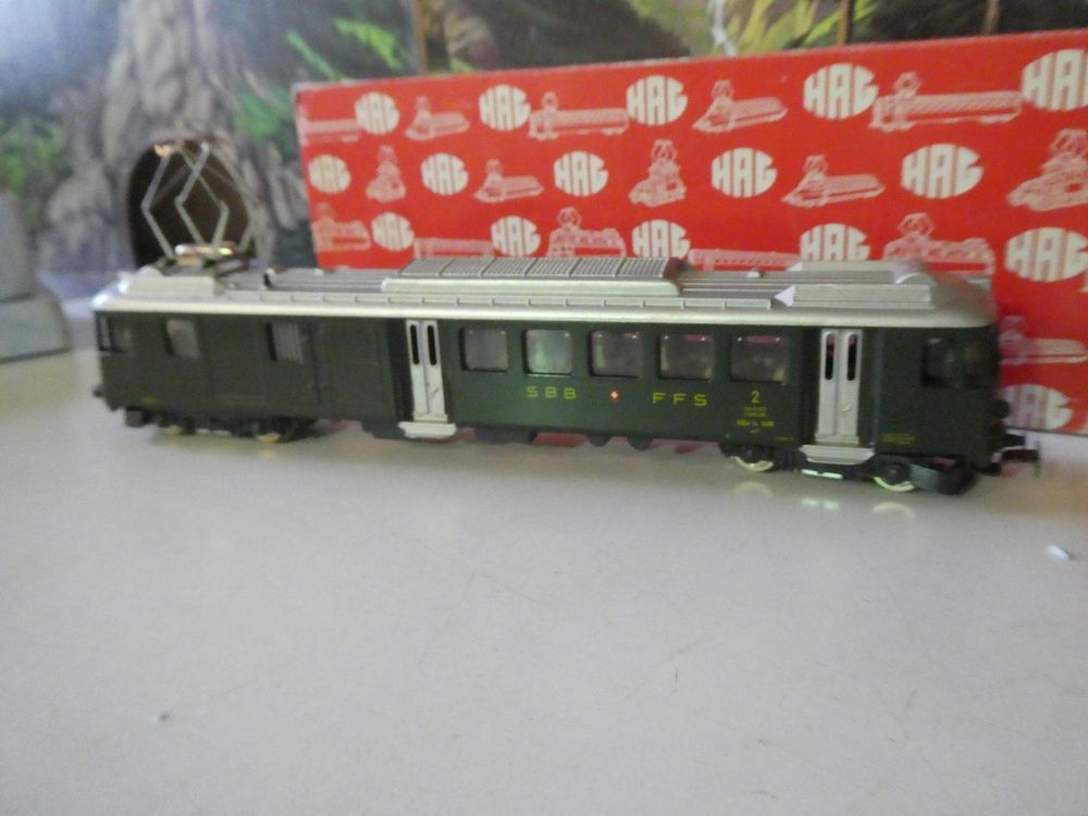 HAG 150 SBB RBe 4/4 Triebwagen H0 WS | Acheter sur Ricardo