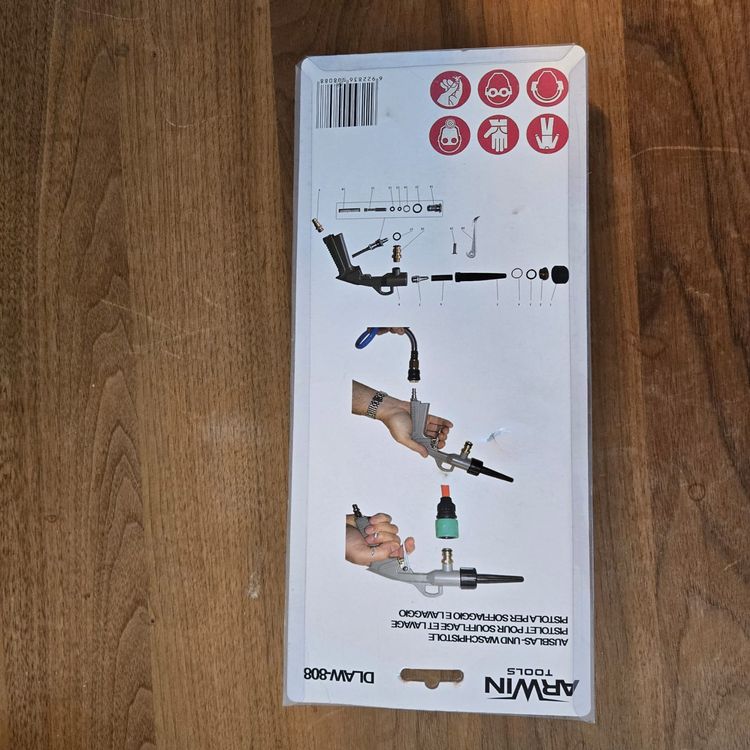 🔫 NEU: ARWIN TOOLS DLAW-808 Wasch- & Reinigungspistole 💦 (Neu und ...