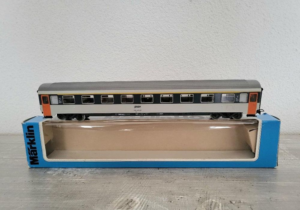 Märklin 4161 Reisezugwagen der SNCF EUROFIMA 1.Kl. , OVP (Gebraucht) in ...