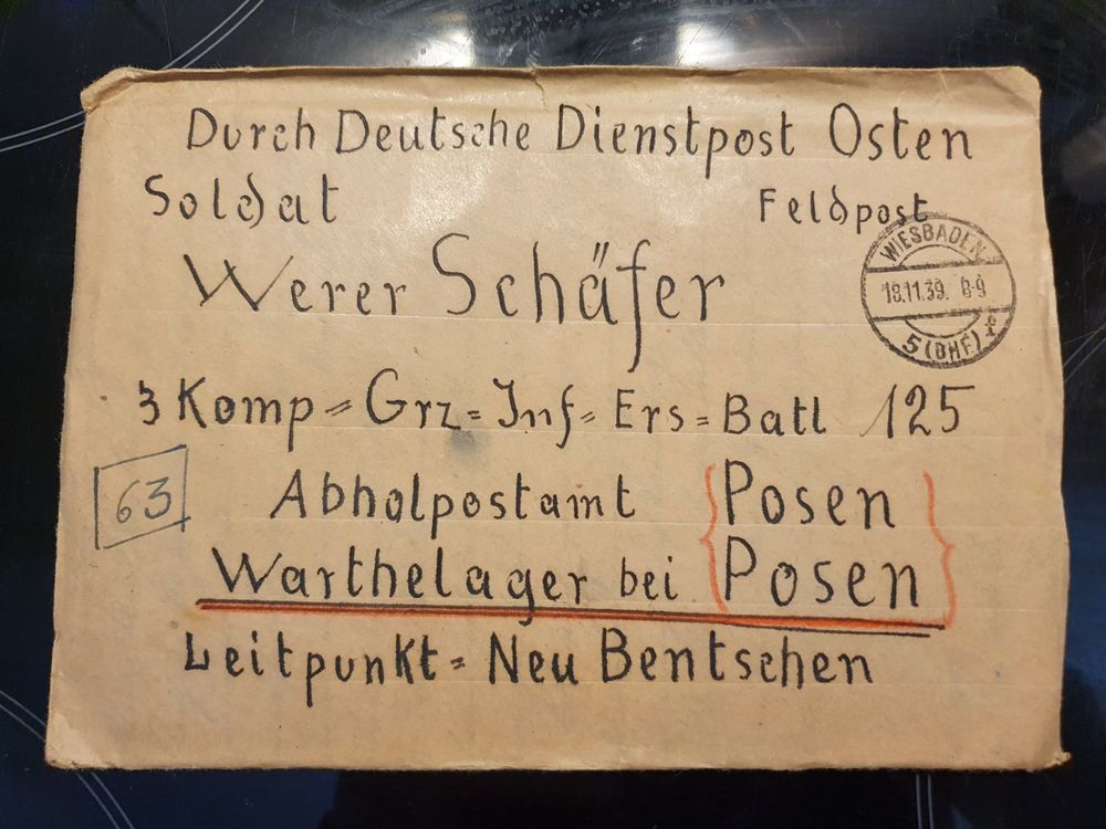 Feldpost Brief mit Inhalt von 1939 WW2 (Gebraucht) in Basel für CHF 6 ...