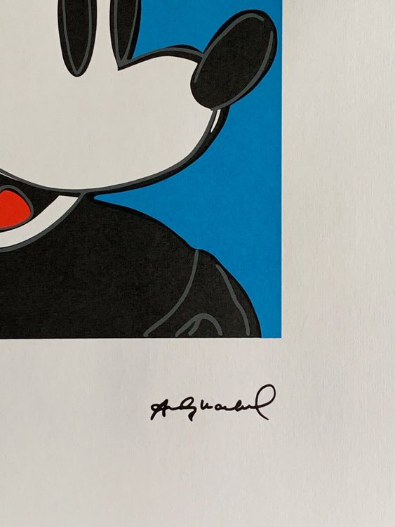 Andy Warhol - Mickey Mouse 45/100 | Kaufen auf Ricardo