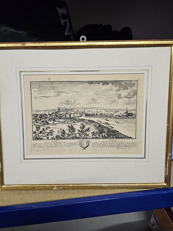 Antiker Kupferstich Luzern gerahmt 18. Jh. (Gebraucht) in Zürich für CHF 330 – mit Lieferung auf ...