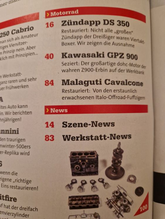 Mercedes 250 SE Cabi IFA F9 Ford P6 12M Zündapp DS 350 (Gebraucht) in Kölliken für CHF 3.9 – mit ...