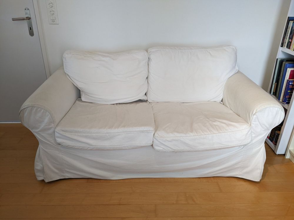 Ikea Ektorp 2er-Sofa GRATIS auch mit Hocker (Gebraucht) in Küsnacht ZH für CHF 0.1 – nur ...
