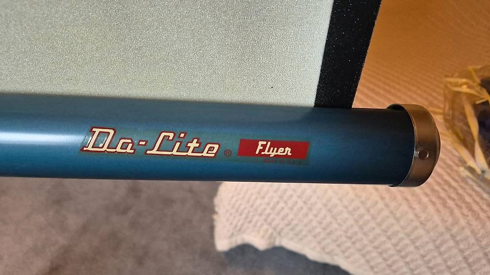 antike Ständerleinwand Mobil Projektion Stativ Da-Lite Flyer (Gebraucht ...