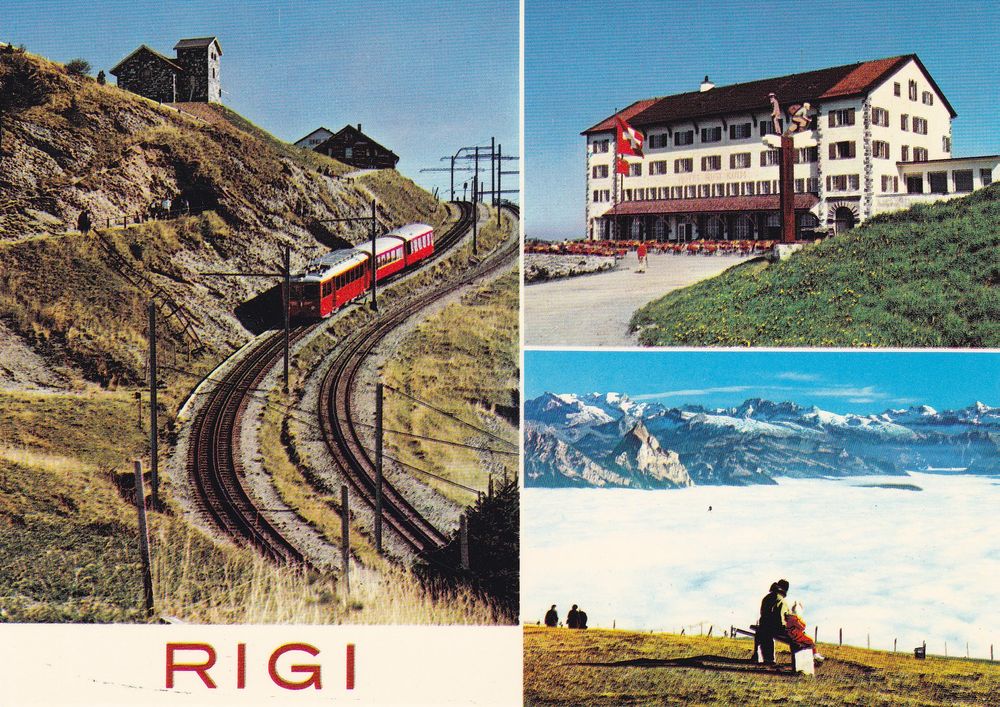 VRB Vitznau Rigi Bahn Rigibahn Motorwagen 5 Zahnradbahn (Gebraucht) in Luzern für CHF 1.5 – mit ...