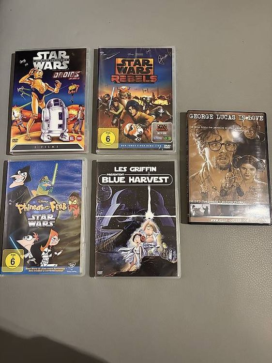 5 Filme Star Wars-Universum / 5 Films (autour de) Star Wars (Gebraucht ...