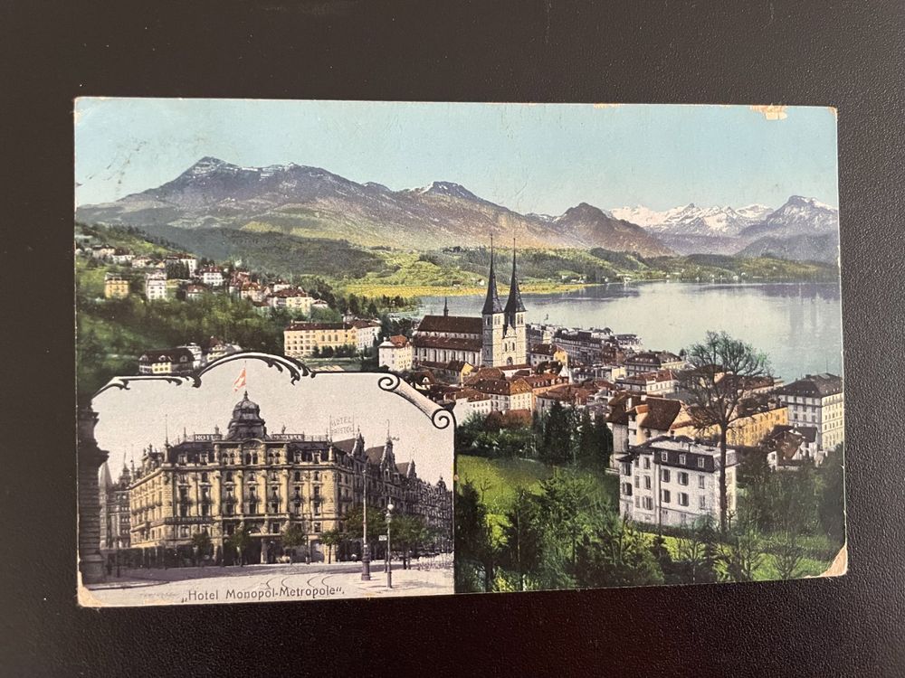AK LU Luzern, Hotel Monopol und Metropole (Gebraucht) in Thal für CHF 1 – mit Lieferung auf ...