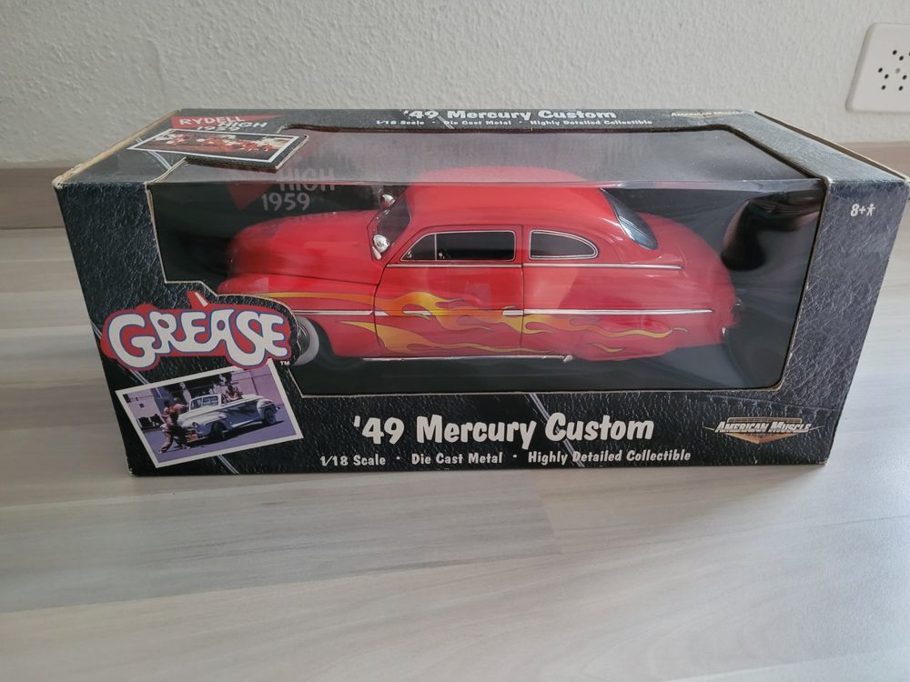 49 Mercury Custom 1/18 American Muscle GREASE (Neu (gemäss Beschreibung ...