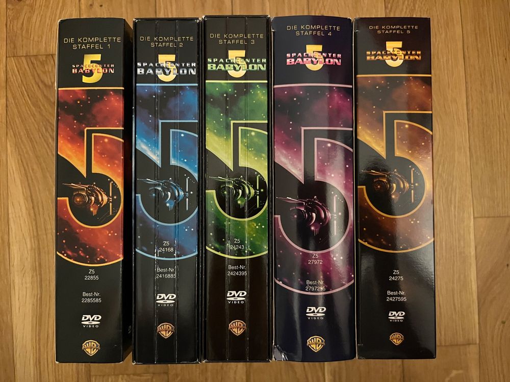 Spacecenter BABYLON 5 | die Komplette Staffel 1-5 | DVD 📀 (Neu (gemäss Beschreibung)) in Sierre ...