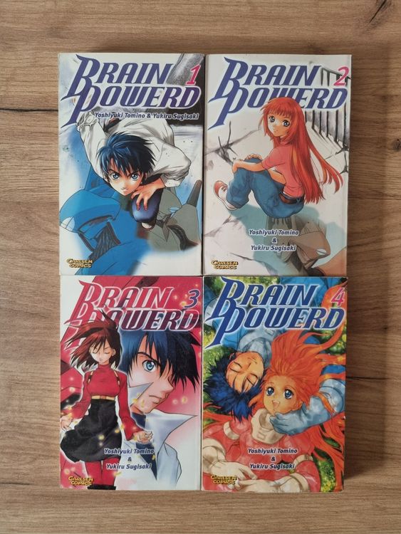 Manga Brain Powered | Komplett Band 1-4 Deutsch (Gebraucht) in Langnau ...