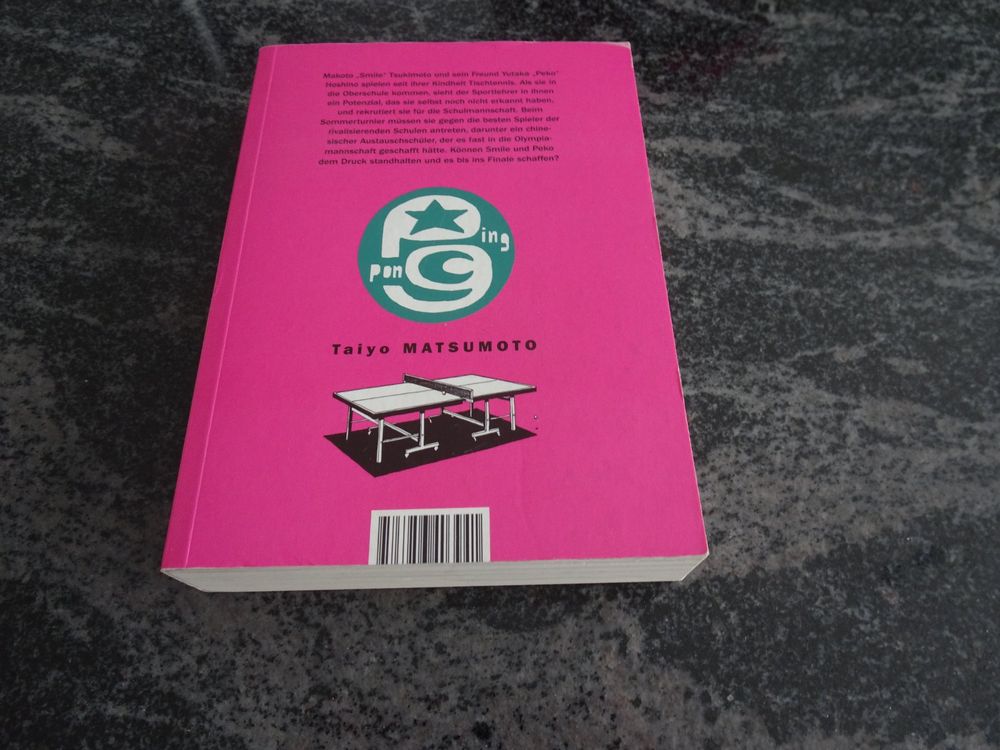 Ping Pong Manga von Taiyo Matsumoto, Band 1-3, Top! (Gebraucht) in ...