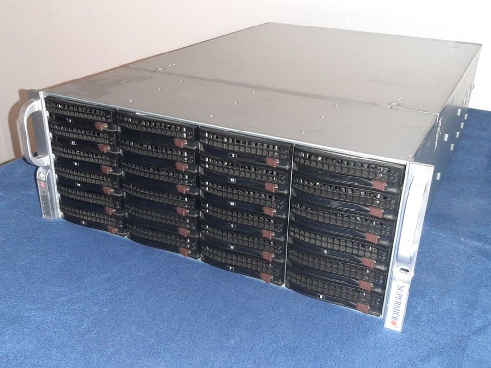 Platz für 24 Festplatten! ( NAS / Storage Server ), Barebone | Kaufen ...