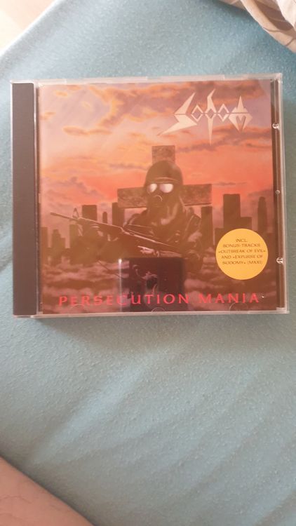 Sodom - Persecution Mania CD - Thrash Metal Klassiker! (Gebraucht) in ...