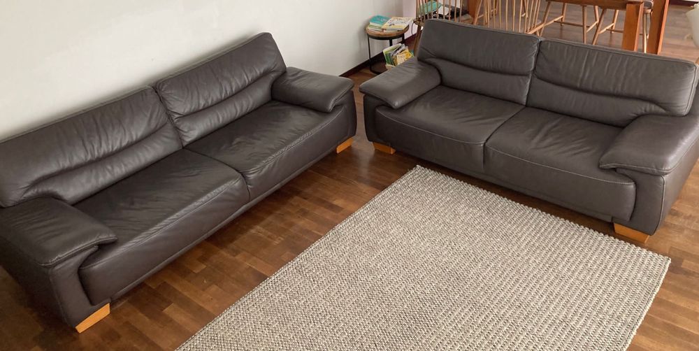 Ledersofas braun | Kaufen auf Ricardo