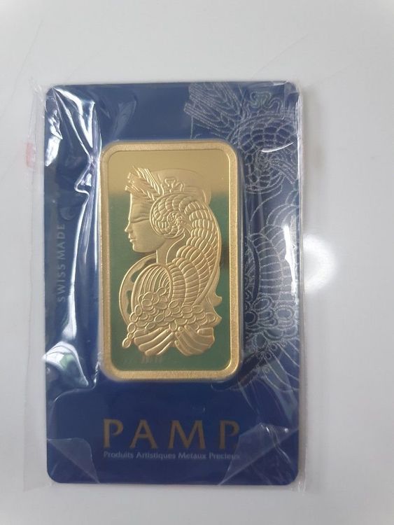 PAMP 100g pure Gold KineBar Goldbarren (Neu und originalverpackt) in ...