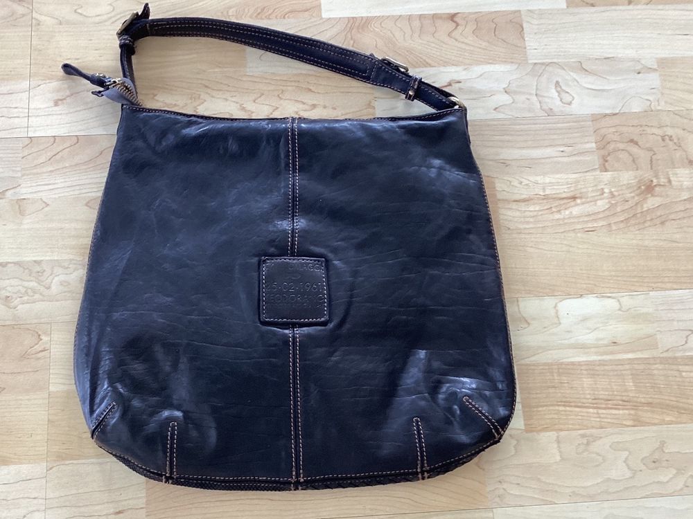 Campomaggi Ledertasche Farbe schwarz | Kaufen auf Ricardo