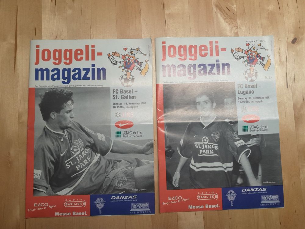 Fc basel matchprogramme fcb fcz gc yb st.gallen aarau fcl | Kaufen auf Ricardo