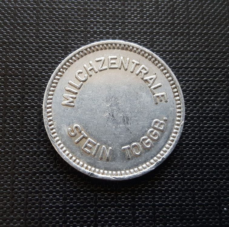 Jeton: 1Lt. Milch MILCHZENTRALE STEIN TOGGB. (Gebraucht) in Zürich für CHF 8 – mit Lieferung auf ...