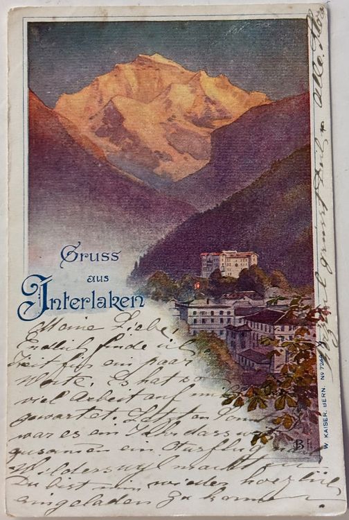 Gruss aus Interlaken, 1904 (Gebraucht) in Frauenfeld für CHF 3.8 – mit Lieferung auf Ricardo kaufen