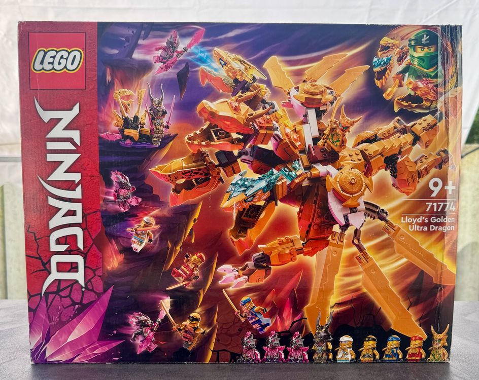 LEGO Ninjago 71774 Lloyd's Golden Ultra Dragon (Neu und ...