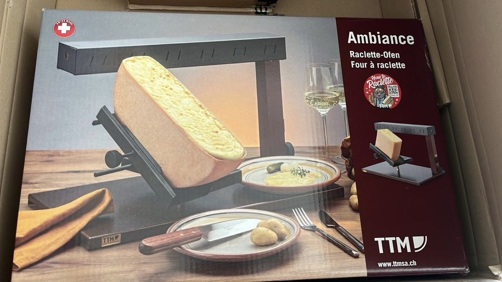 Appareil à raclette demi-meule TTM Ambiance (Neuf avec emballage d ...