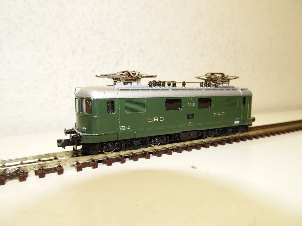 Kato Hobbytrain Lokomotive SBB 10048 Re 4/4 Spur N 11017 (W2 | Kaufen ...
