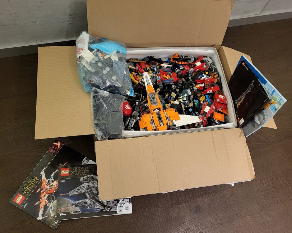 Karton voll Lego etwa 8Kg (Gebraucht) in Zürich für CHF 125 – mit ...