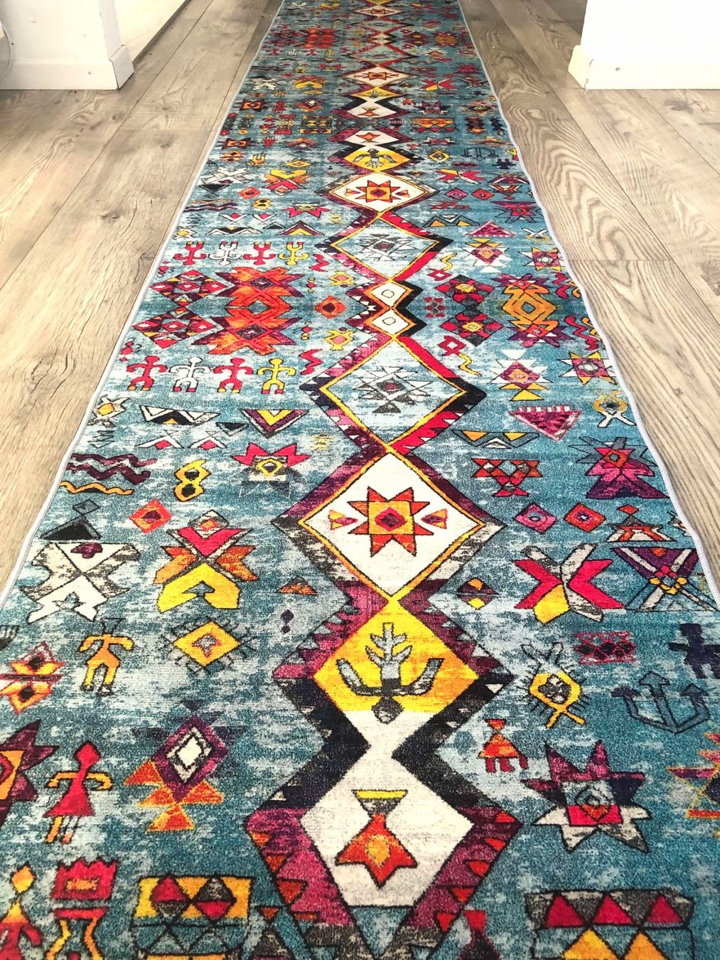 Teppich Laufer Bunt