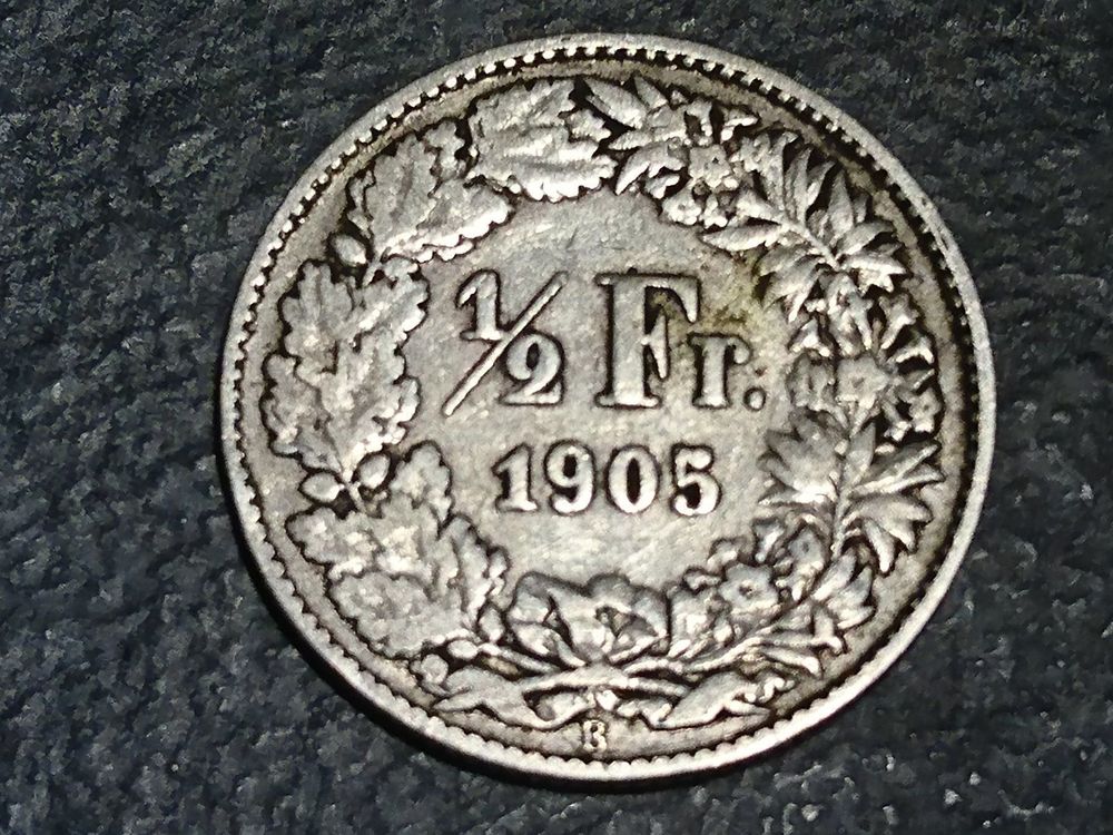50 rappen 1905 sehr schöne | Kaufen auf Ricardo