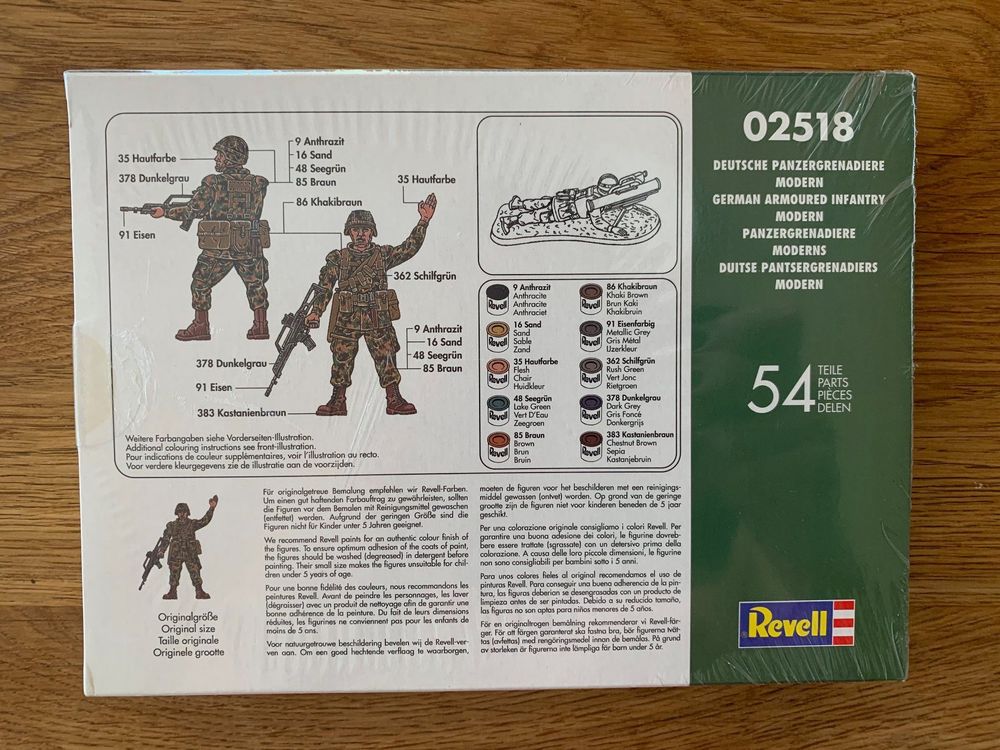 Revell Figuren "Moderne deutsche Panzergrenadiere" 1/72 (2) | Kaufen ...
