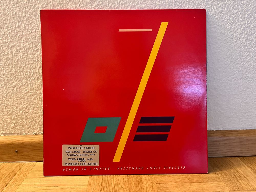 Electric Light Orchestra - Balance of Power Vinyl LP, top! (Gebraucht ...