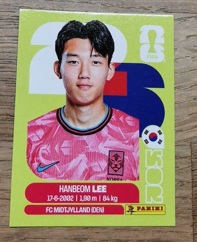 Hanbeom Lee KOR 7 Panini FIFA World Cup 2026 ⚽🏆 (Neu (gemäss ...