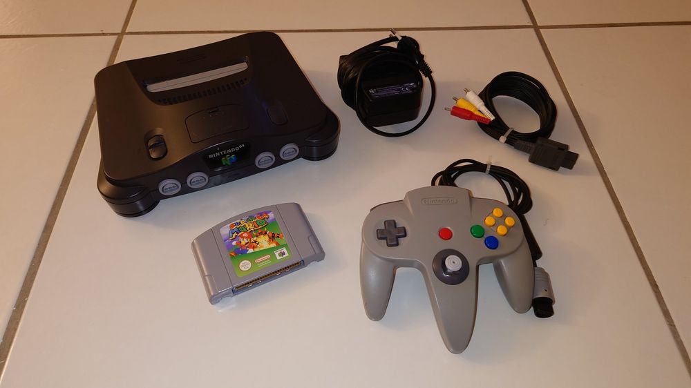 N64 Konsole mit Expansion Pak inkl. Super Mario 64 (Gebraucht) in ...