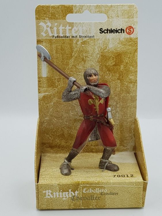 Schleich Ritter mit Streitaxt - 70012 in OVP (Neu und originalverpackt ...