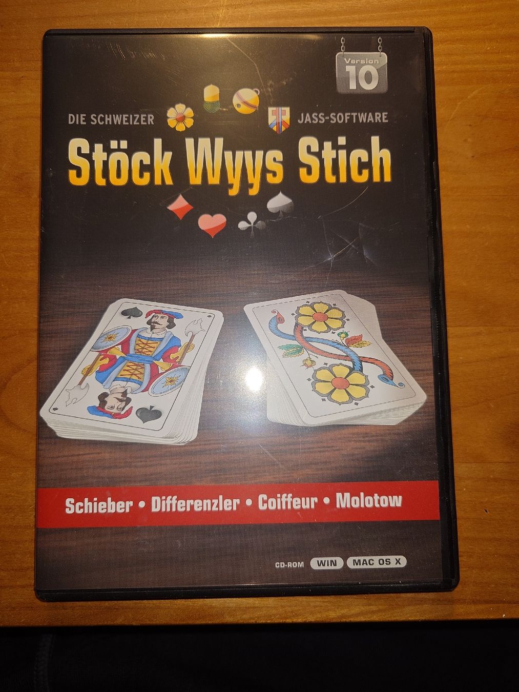 Schweizer Jass-Software Stöck Wyys Stich, Version 10 (Gebraucht) in ...