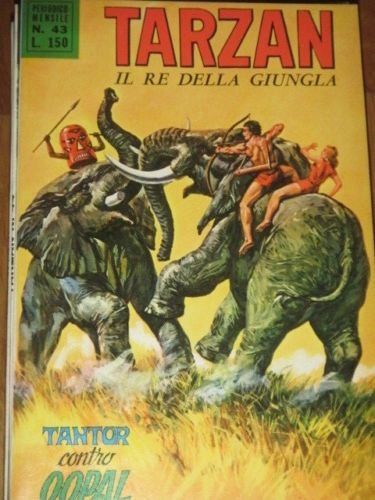 Vintage italian Comic book TARZAN # 43 Oct 1971 Russ Manning (Gebraucht) in Vezia für CHF 9.8 ...