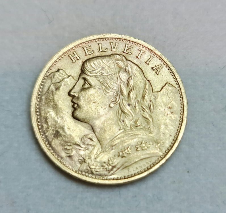 Goldvreneli 20 Jg. 1922 B | Kaufen auf Ricardo