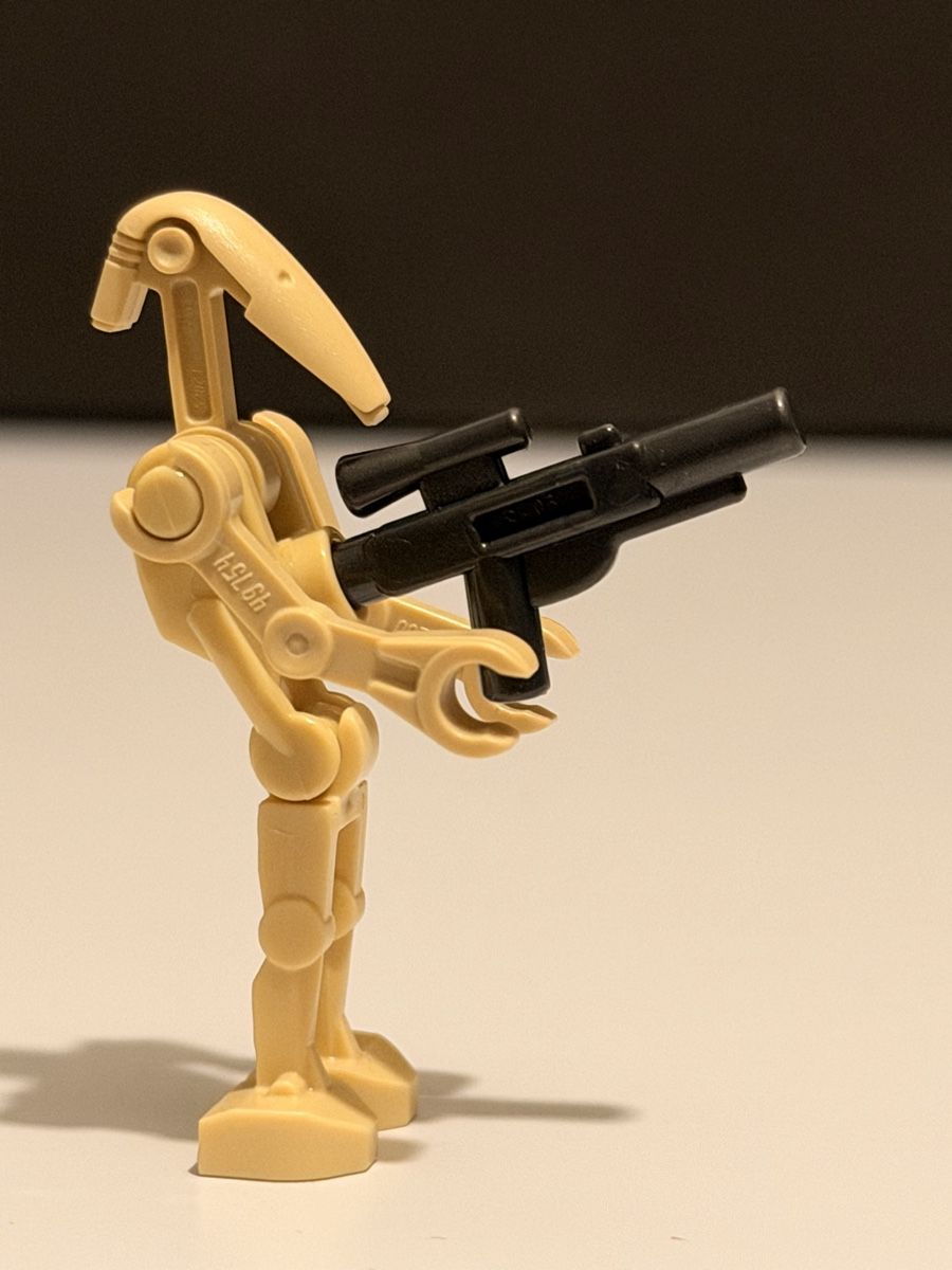 Lego Star Wars Droid Kampfdroide Minifigur mit Blaster (Gebraucht) in ...