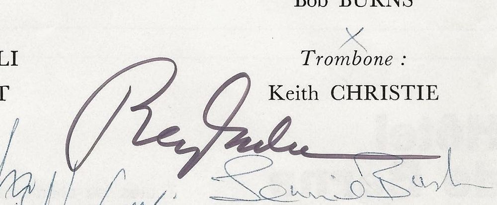 Benny Goodman & Big Band, signed, Jazz!!, Autograph | Kaufen auf Ricardo Benny Goodman & Big Band, signed, Jazz!!, Autograph | Kaufen auf Ricardo