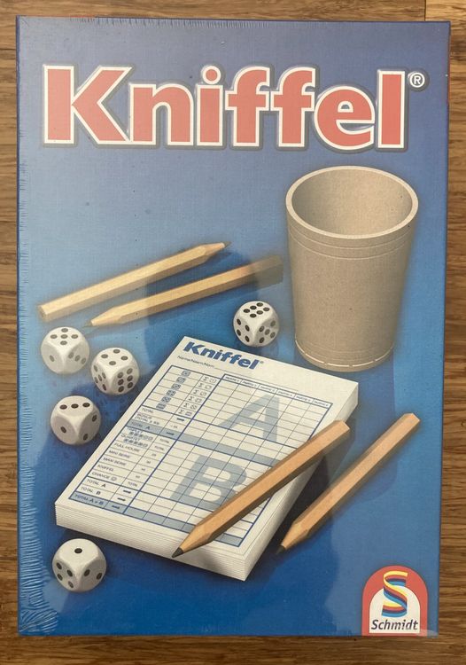 Kniffel Würfelspiel Schmidt Neu Sealed (Neu und originalverpackt) in ...