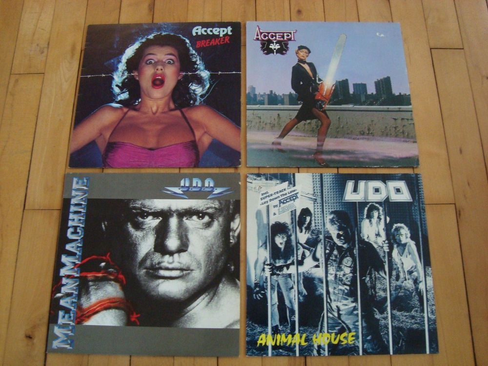 Accept + U.D.O. 4x LP Vinyl Heavy Metal (Gebraucht) in Herzogenbuchsee ...
