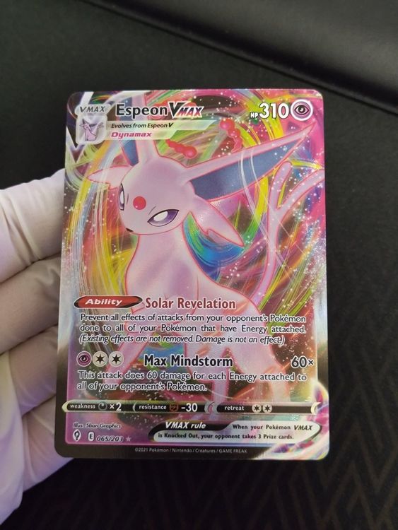 Espeon VMAX Pokemon Karte (Gebraucht) in Killwangen für CHF 4 – mit ...