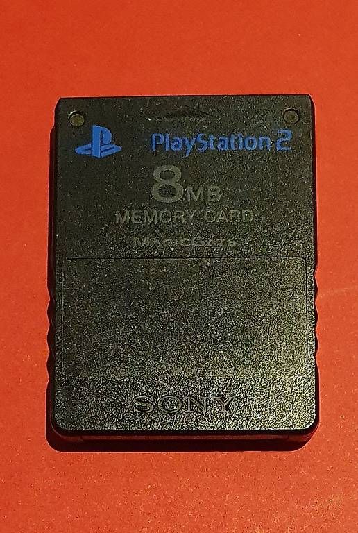Sony Playstation 2 Originale Memory Card mit 8MB (black) 📚 (Gebraucht ...